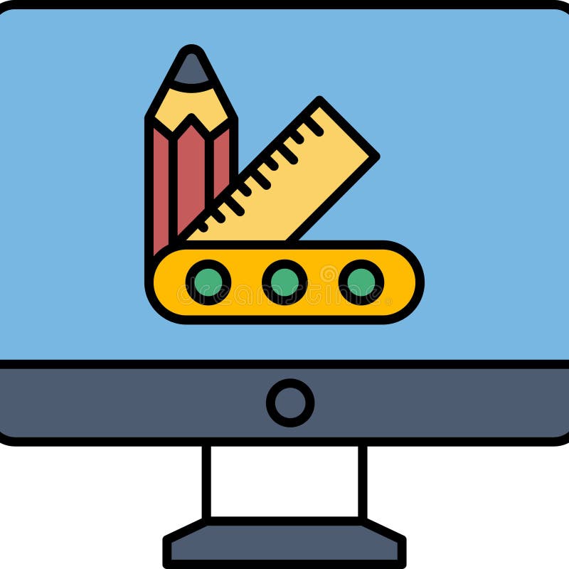 Design Tool Which Can Easily Edit or Modify Stock Vector - Illustration ...