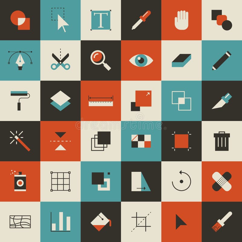 Design Tools stock vector. Illustration of graphic, digital - 44362240