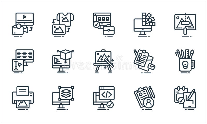 Icons Resume Stock Illustrations – 3,416 Icons Resume Stock ...