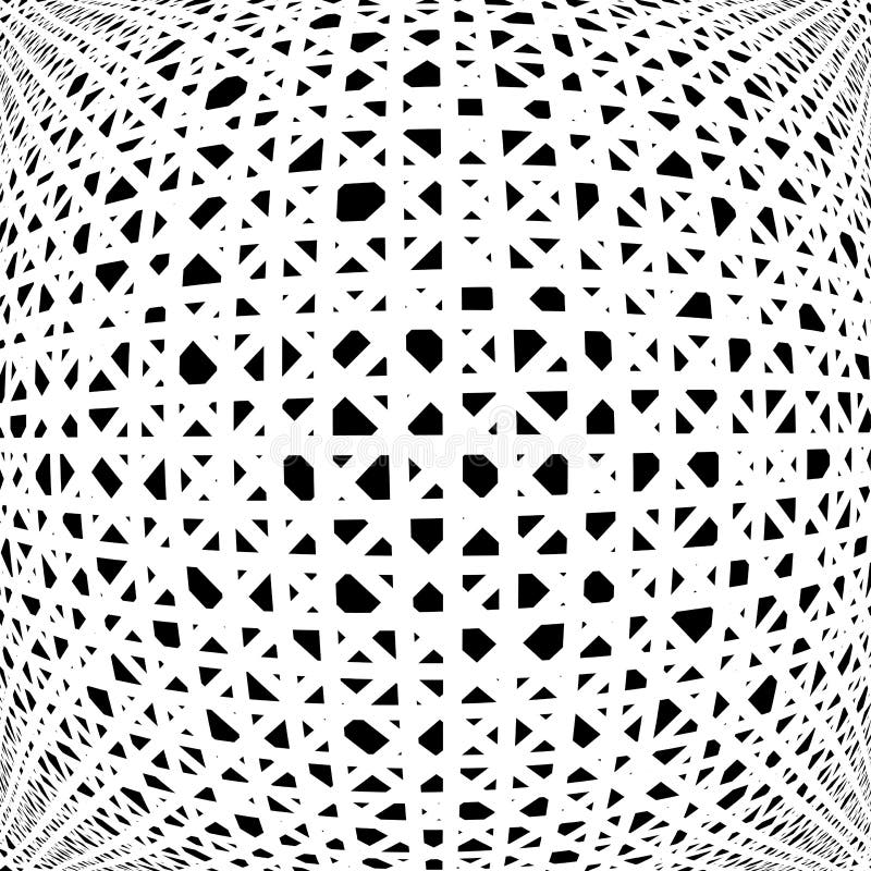 Design Uncolored Abstract Pattern Stock Vector - Illustration of white ...