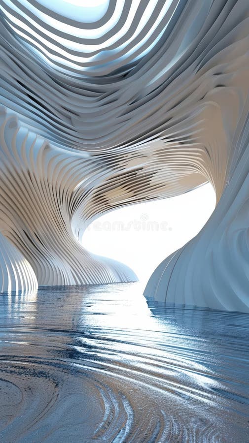 Design an Underground Cavelike Structure with Smooth Flowing Lines ...