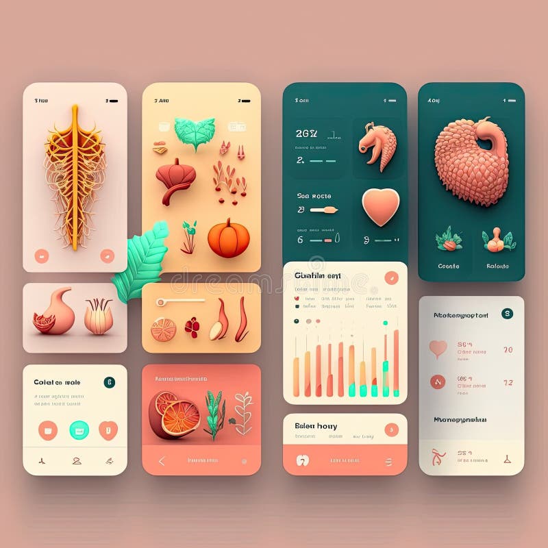 The Design of the User Interface of the Mobile Application in Pastel ...