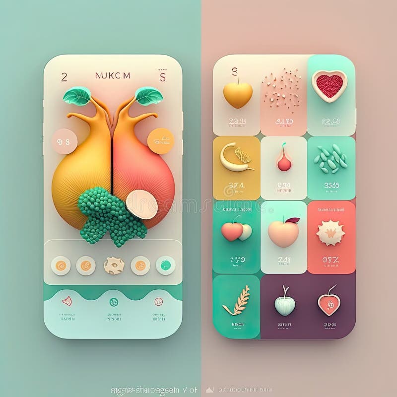 The Design of the User Interface of the Mobile Application in Pastel ...