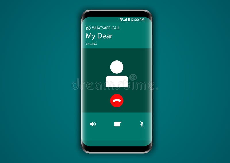 Whatsapp Messenger Chat User Interface Stock Vector - Illustration of ...