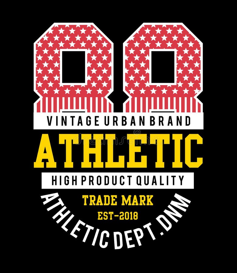 Vector Patch Varsity Collection 08 Stock Vector - Illustration of ...