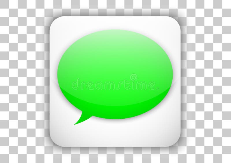 Line Messenger Icon Button Custom Design Editorial Photo - Illustration ...