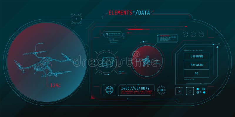 Drone Interface Stock Illustrations – 1,747 Drone Interface Stock ...