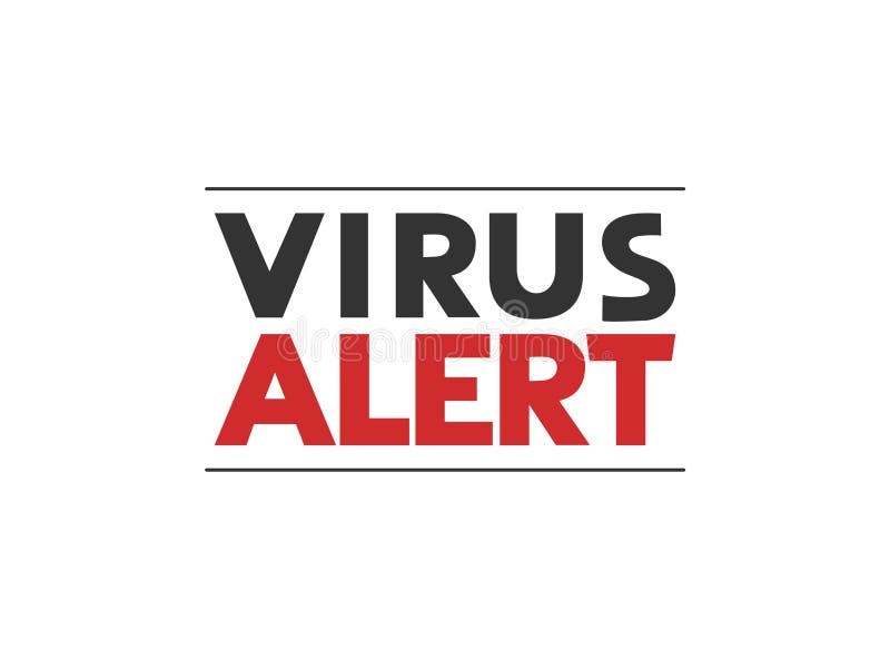 Virus alert symbol stock vector. Illustration of medicine - 211127135