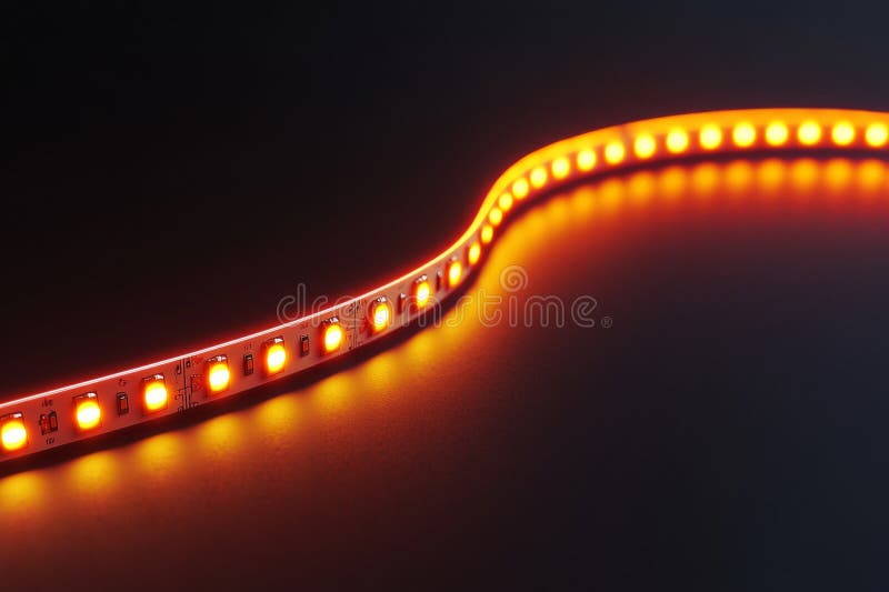 Eye-catching Visuals with a Pulsating LED Light Strip that Stretches ...