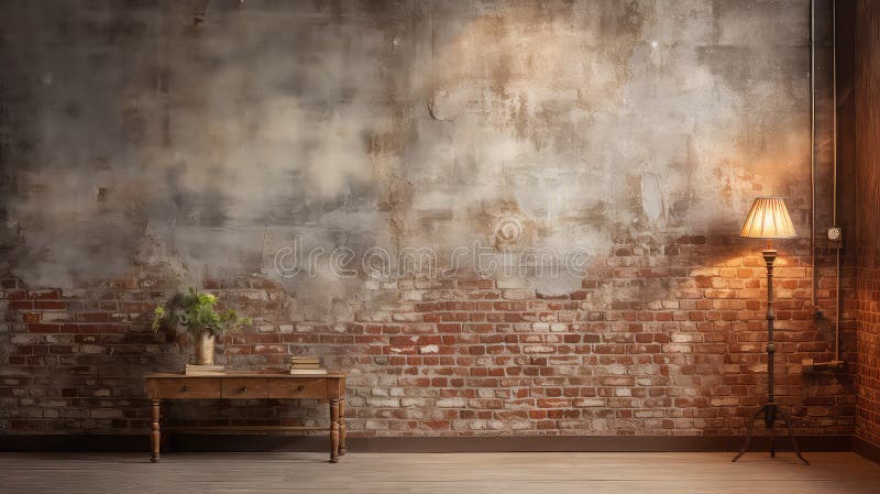 Design Wall Studio Background Stock Illustration - Illustration of ...