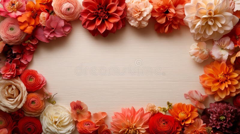 The Design of this Wallpaper Features a Modern and Colorful Floral ...