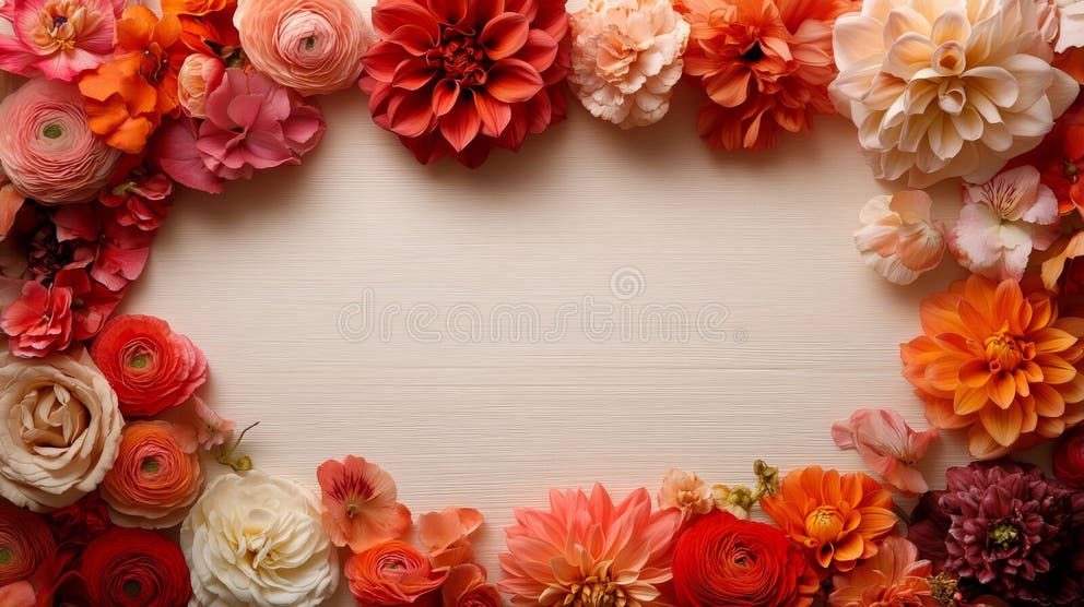 The Design of this Wallpaper Features a Modern and Colorful Floral ...