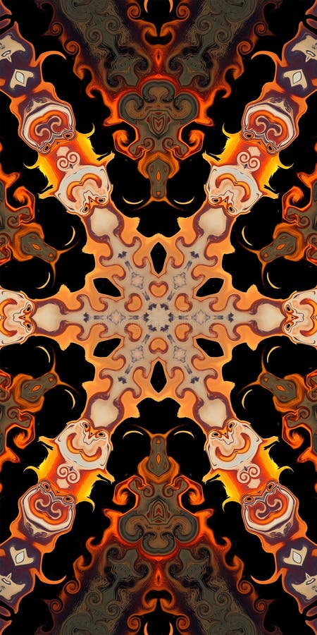 Design Wallpaper Phone Cover Template. Sky Decoration Stock Image ...