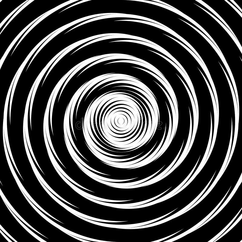 Design Whirlpool Movement Illusion Background Stock Vector ...