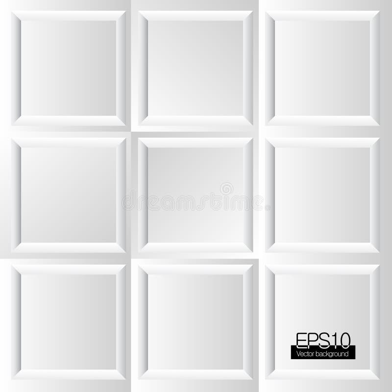 Design White Frames Background Stock Vector - Illustration of design ...
