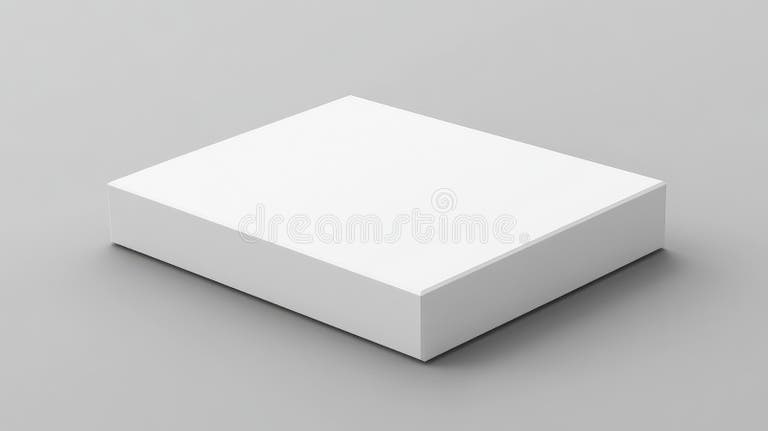 Design white rectangle box stock illustration. Illustration of ...