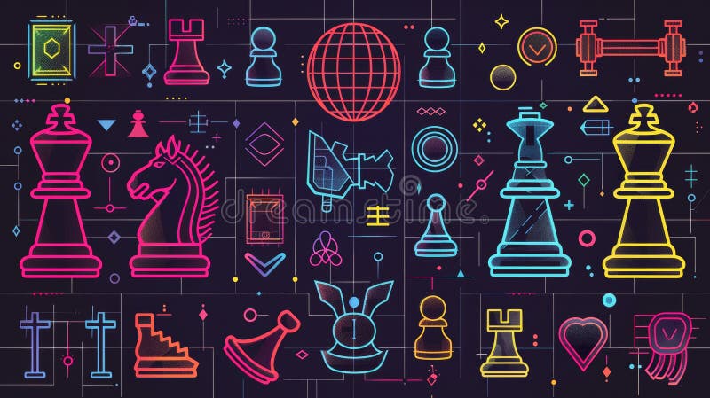 Design with Wireframes and Pixel Elements Inspired by Video Game ...