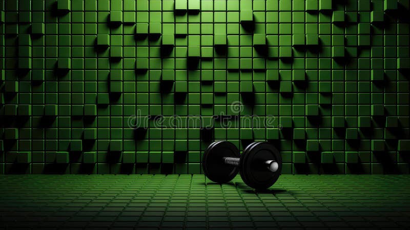 Design Workout at Home Black Stock Illustration - Illustration of ...