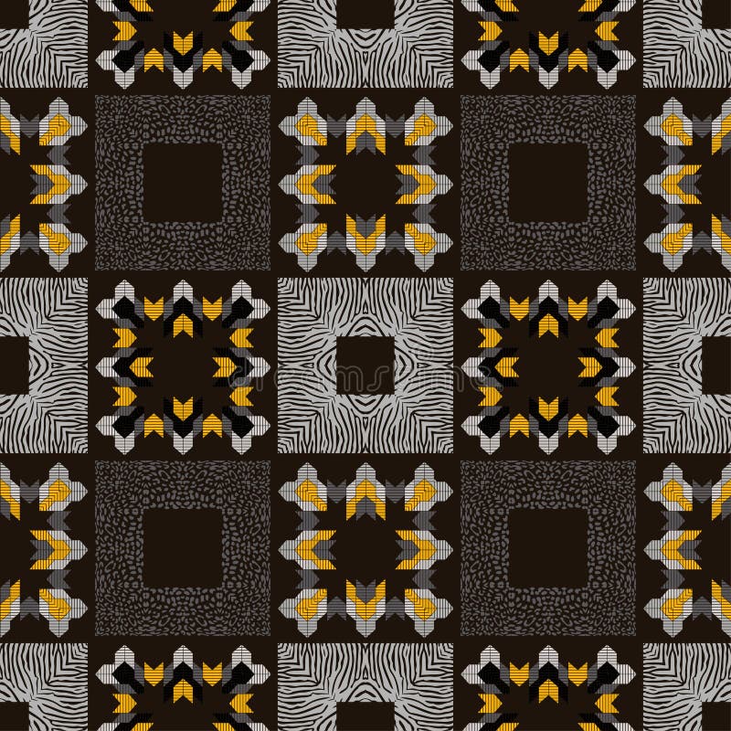 Leopard Aztec Pattern Stock Illustrations – 304 Leopard Aztec Pattern ...