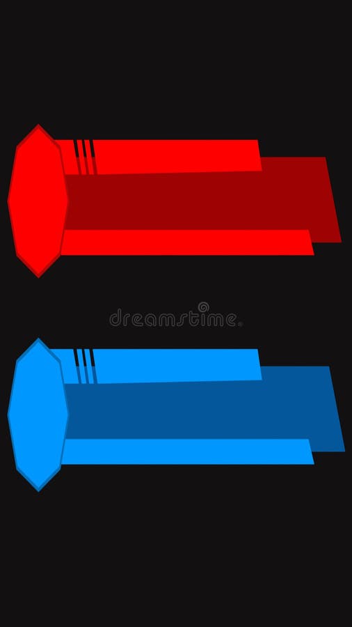 Designed Cool Lower Third-pack Illustrations in Different Colors and ...