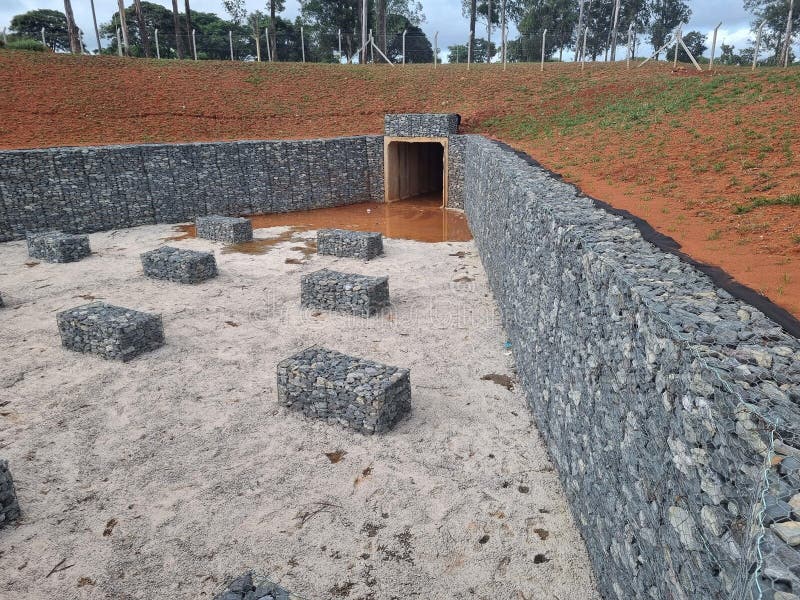 Designed Drainage Structure Stock Photo - Image of environment, area ...
