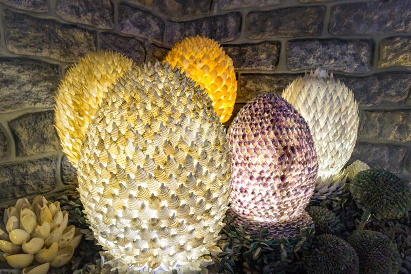 Designed Eggs at Mallapuram India Seashell Museum Completely Made of ...