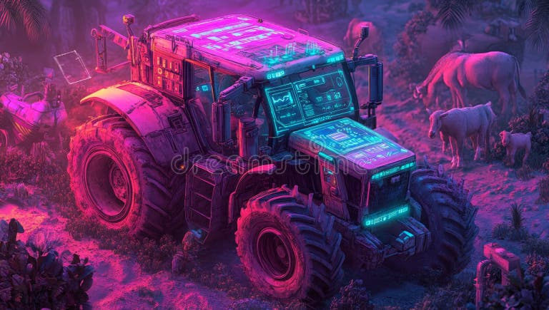 Designed for High-tech Farming, this Smartphone App Includes a Tractor ...