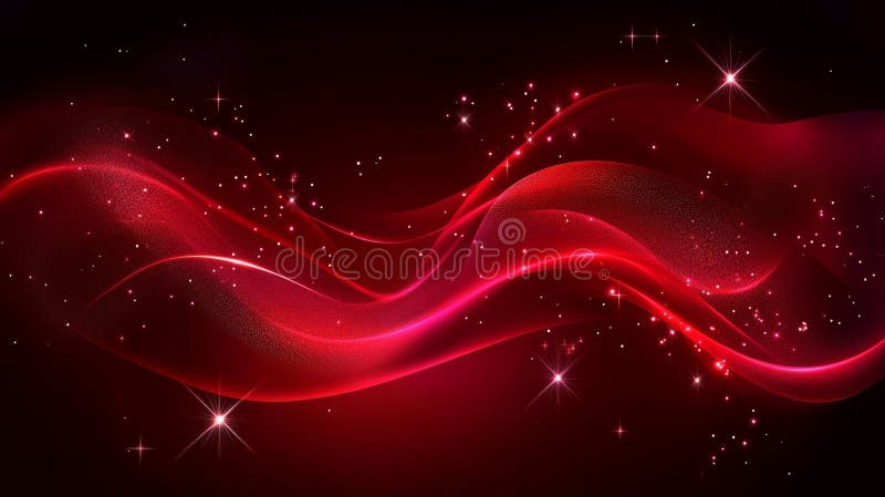 Designed in Line Art Style, this Abstract Red Background Features a ...