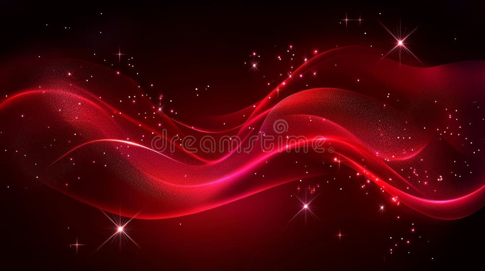 Designed in Line Art Style, this Abstract Red Background Features a ...