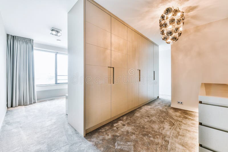 Luxury and modern hall stock photo. Image of indoor - 218211626