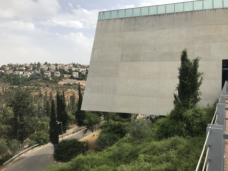 The One Side View of Yad Vashem, Jerusalem, Israel Editorial Stock ...