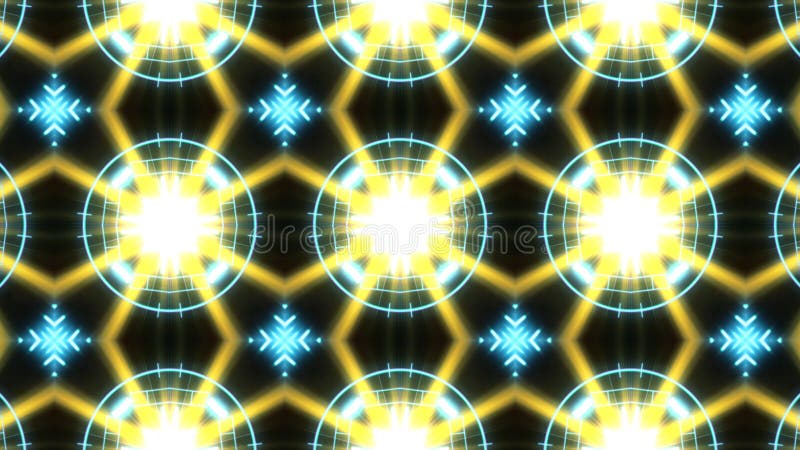 Designer Abstract Background with Glowing Individual Shapes. Stock ...