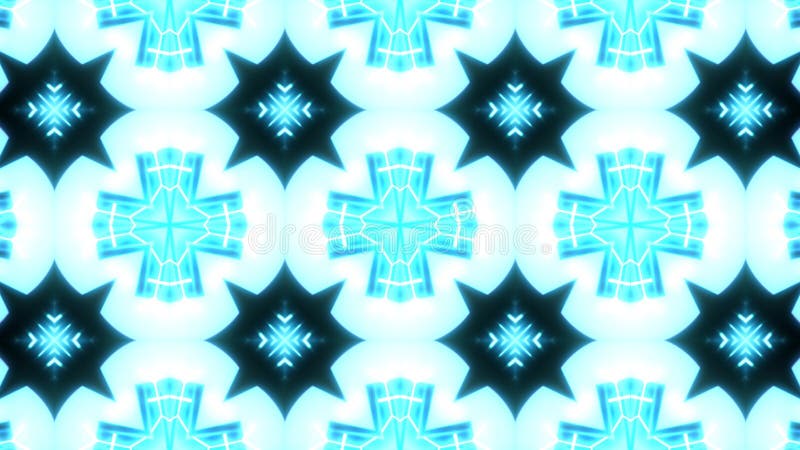 Designer Abstract Background with Glowing Individual Shapes. Stock ...