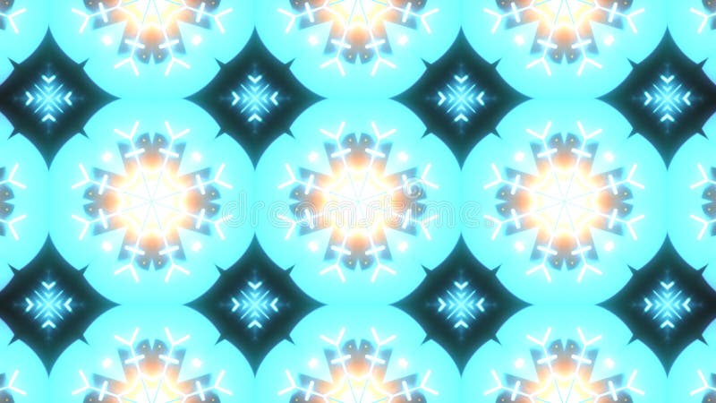 Designer Abstract Background with Glowing Individual Shapes. Stock ...