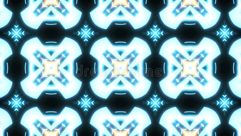 Designer Abstract Background with Glowing Individual Shapes. Stock ...