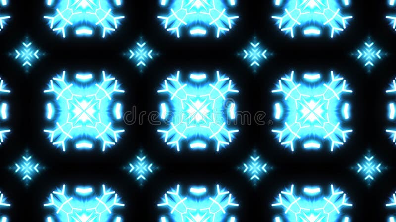Designer Abstract Background with Glowing Individual Shapes. Stock ...
