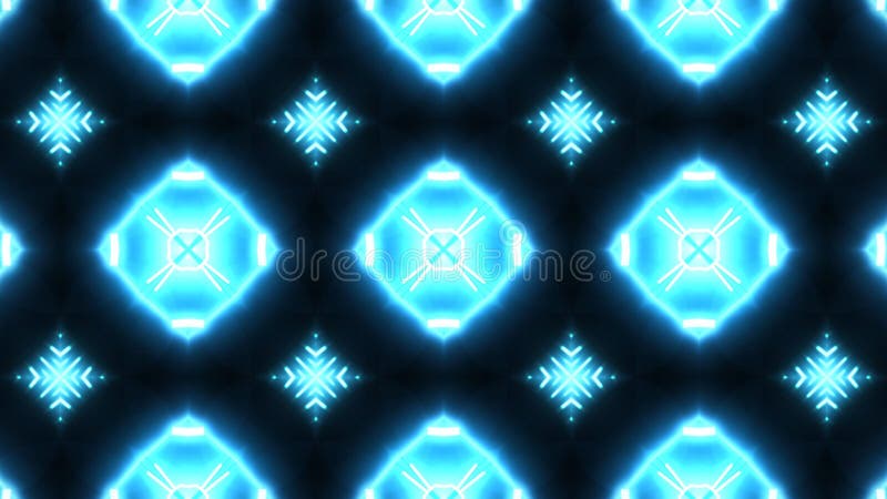 Designer Abstract Background with Glowing Individual Shapes. Stock ...