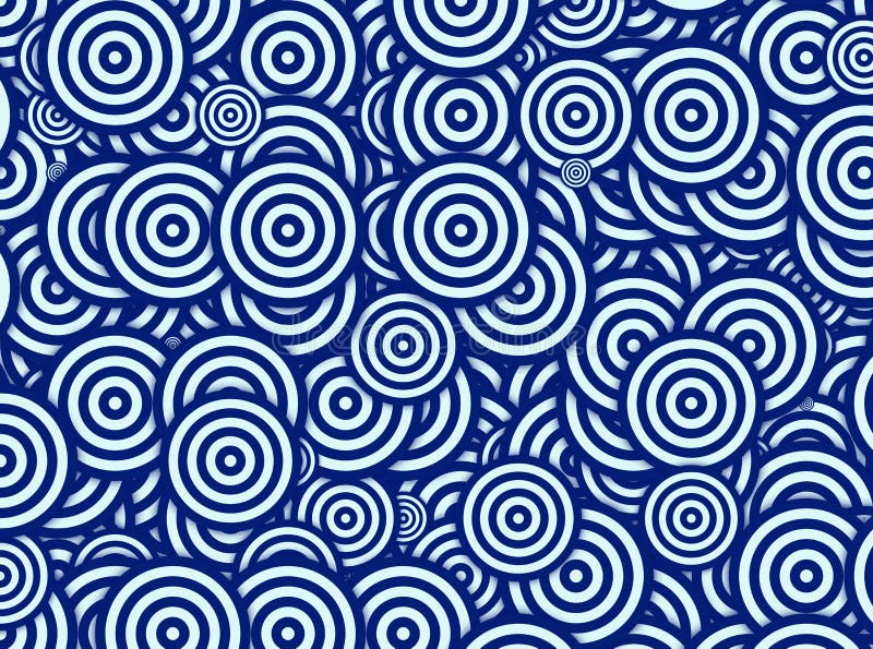 Designer Background of Many Circles Stock Illustration - Illustration ...