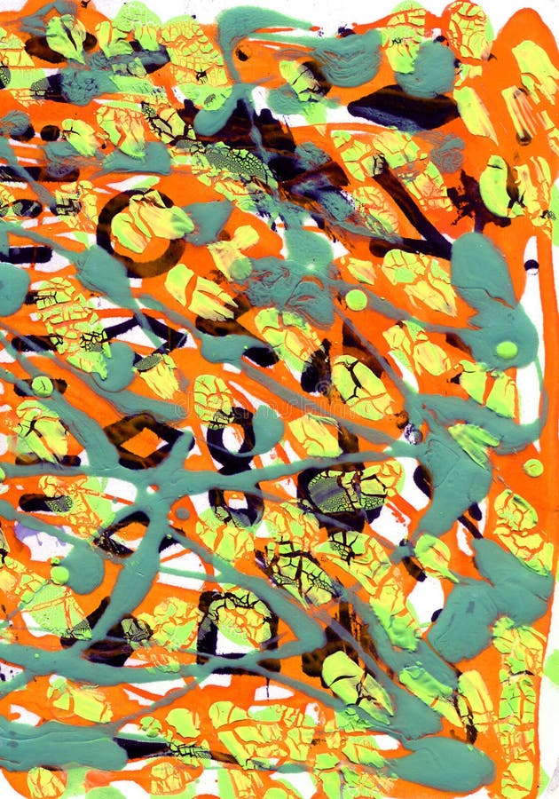 Designer Bright Acrilic Pattern Stock Photo - Image of spring, covers ...