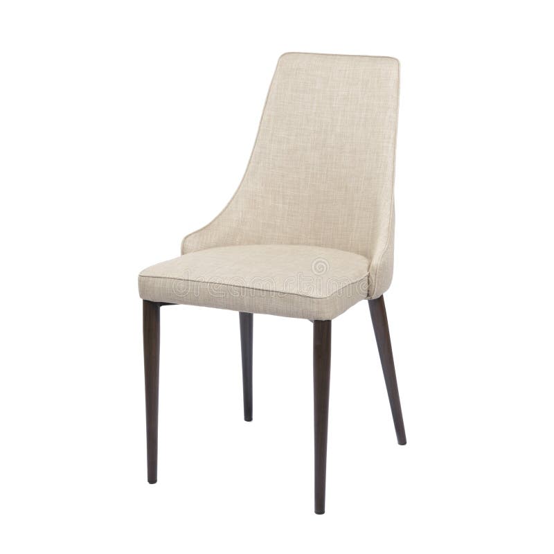 Chair Isolated on White Background Stock Photo - Image of insulation ...