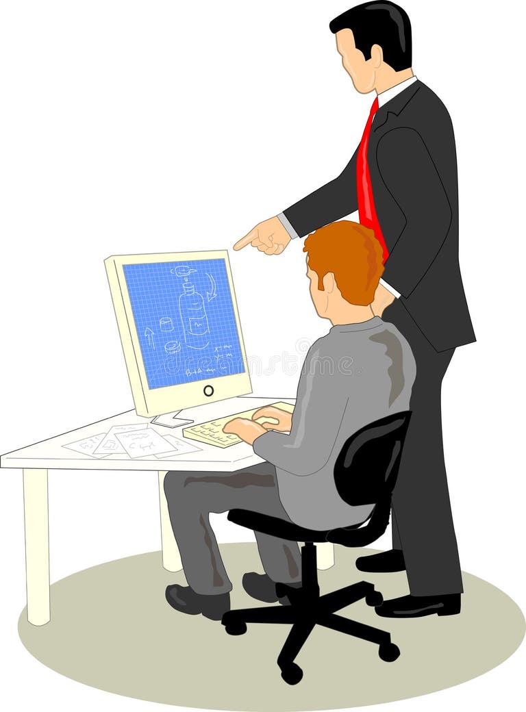 Working Supervisor Stock Illustrations – 2,967 Working Supervisor Stock ...