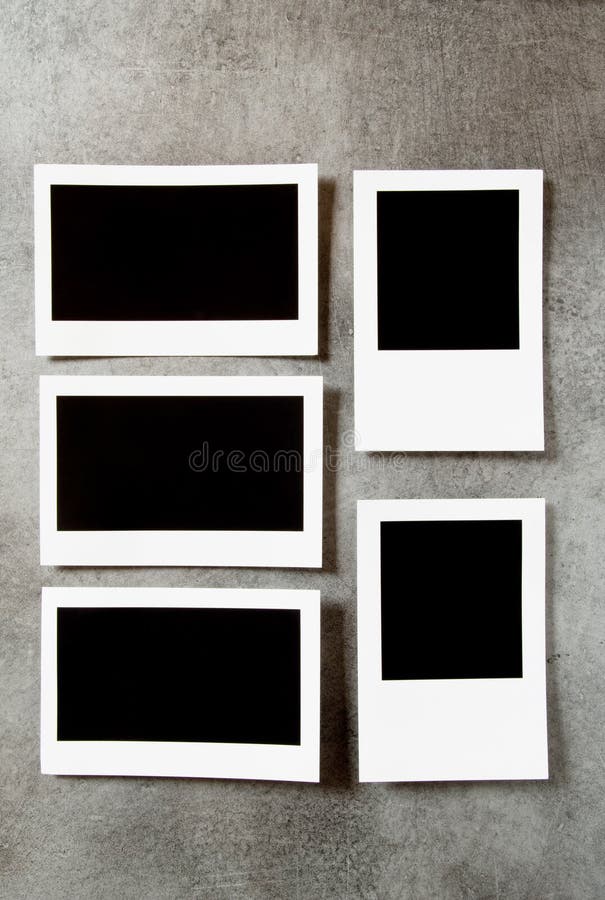 Designer Concept - Blank Photo Frames Stock Illustration - Illustration ...