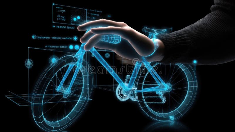 Designer Develops New Futuristic Bike Using Computer Hologram Created ...