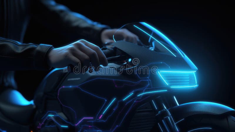 Designer Develops New Futuristic Motorbike Using Computer Hologram ...