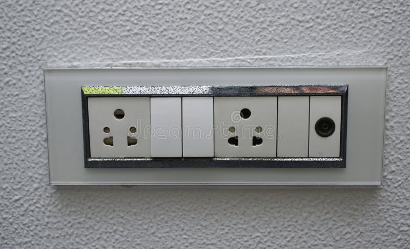DESIGNER ELECTRICAL SWITCH BOARD with 2 PIN SOCKET and Three SWITCH and ...