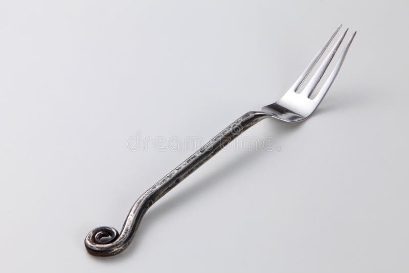 Designer fork stock photo. Image of white, cutlery, reflection - 53813964