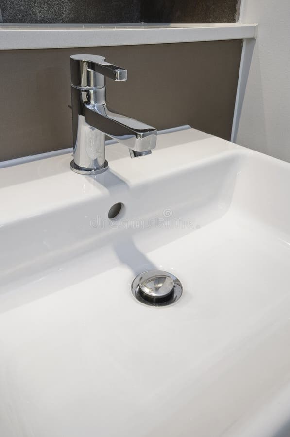 Designer hand wash basin stock image. Image of detail - 12829537