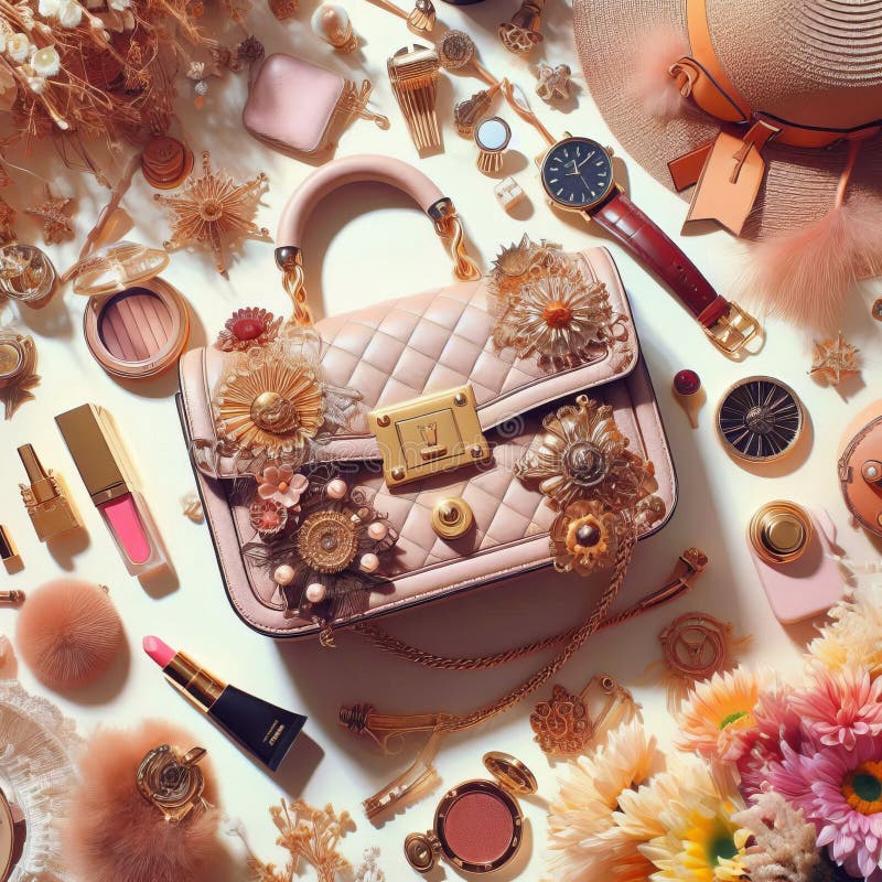 A Designer Handbag Collection, Pho Stock Photo - Image of phot ...