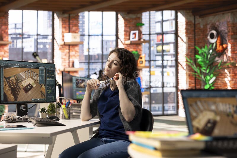 Designer Interacts with Digital Technology To Produce a Virtual Home ...