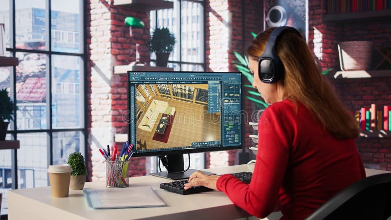 Designer Interacts with Digital Technology To Produce a Virtual Home ...